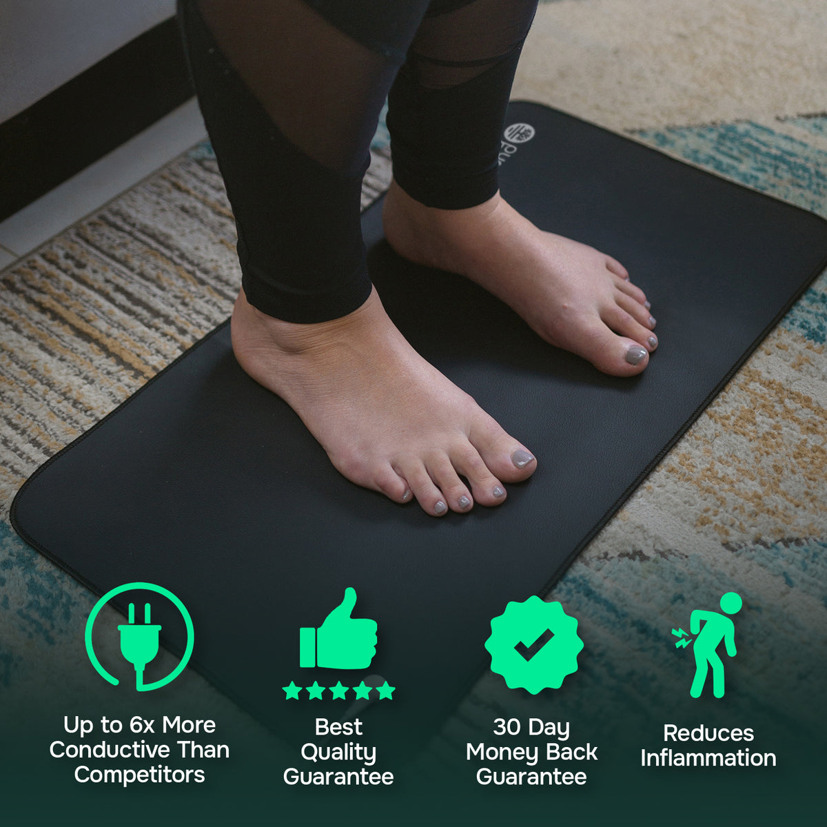 Premium Grounding Mat - OEKO-TEX Certified | PureGrounding Australia ...